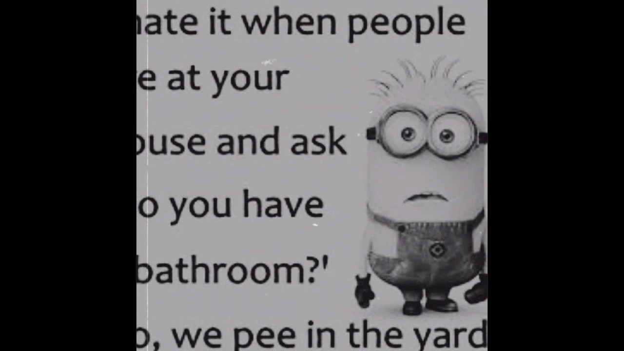 Funny minion quotes!