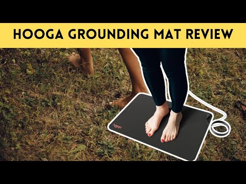 Hooga Grounding Mat Review + 12% Discount Link 👇 #groundingenergy #groundingmat