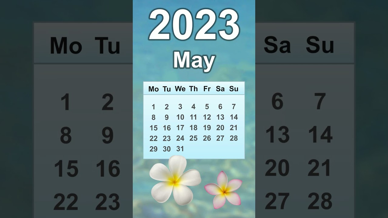 May 2023 Calendar