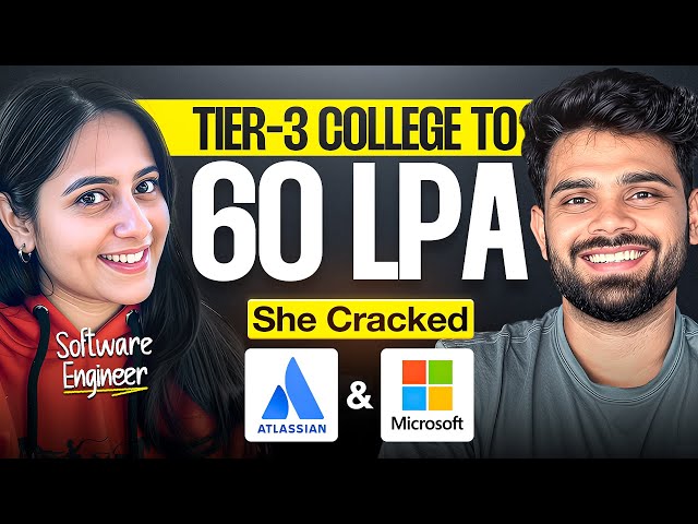 From Tier 3 College to 60 LPA: A Roadmap to Success at Microsoft and ...