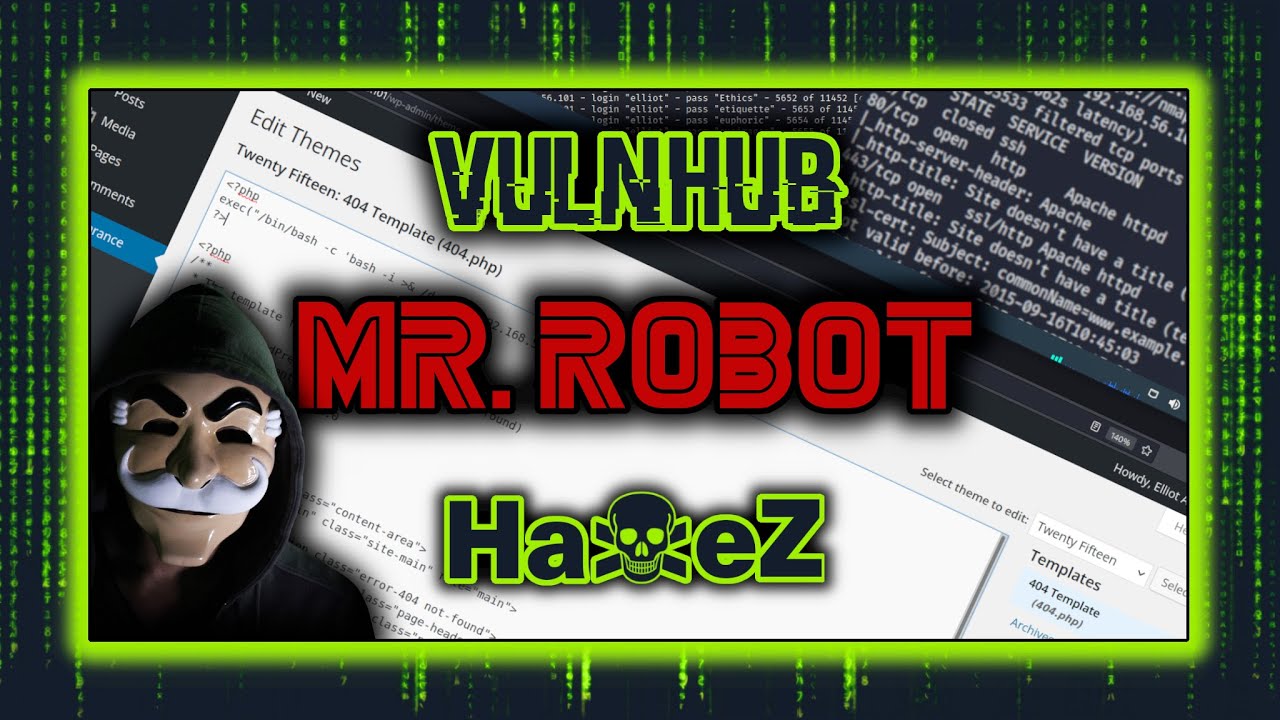 VulnHub: Mr Robot