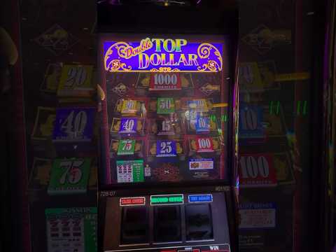 Was this a smart Top Dollar decision? #slots #casino #gambling #fun