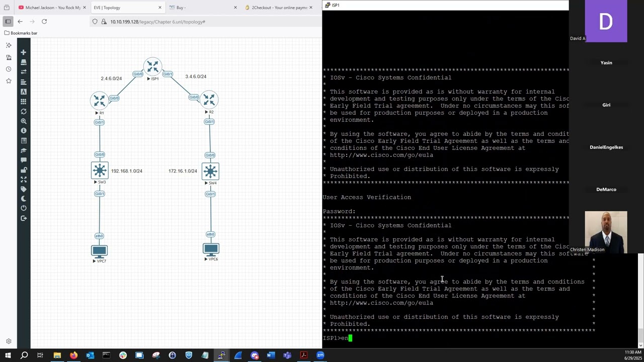 The CCNA Journey - Chapter 6 - Configuring Basic Switch Management - Lab (Part 1)