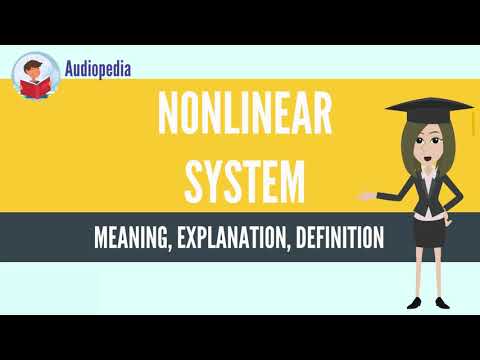 What Is NONLINEAR SYSTEM? NONLINEAR SYSTEM Definition & Meaning