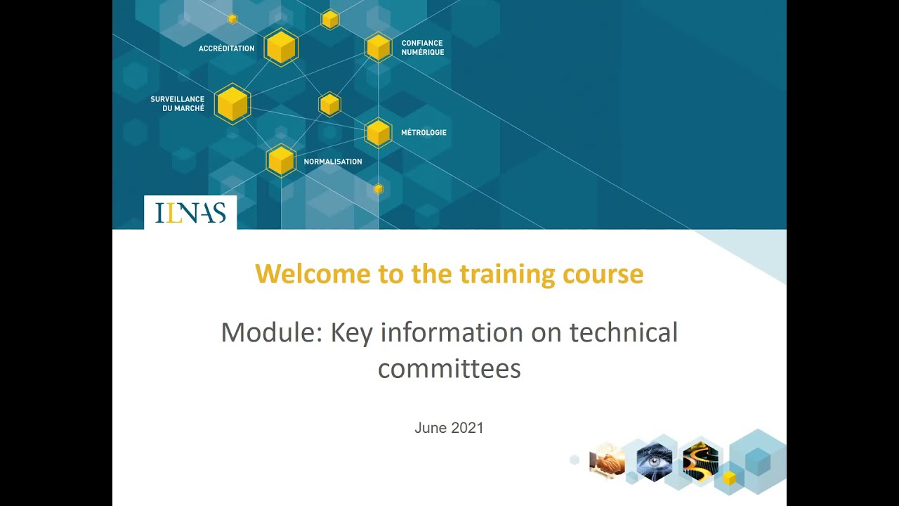Key information on technical committees