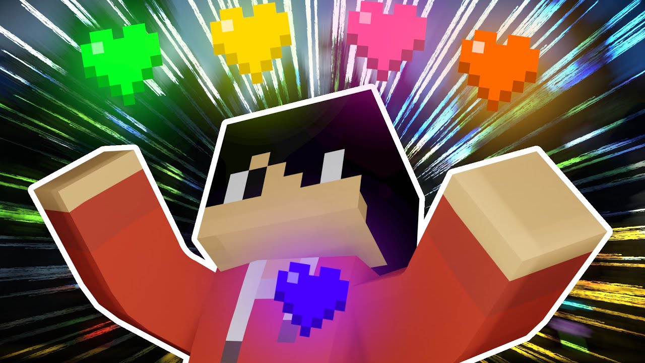 COLORED HEARTS in Minecraft?!!