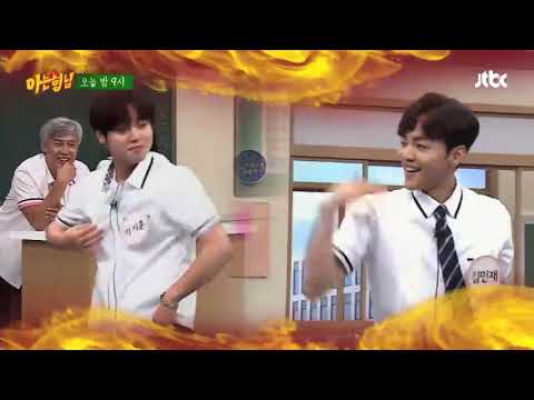 Park Ji Hoon And Kim Min Jae Dance To “Uptown Funk”