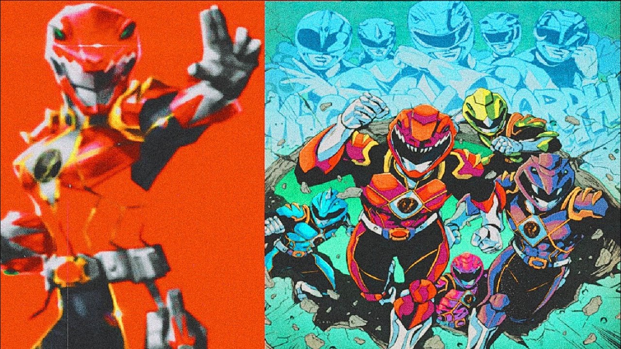 First look at the variants throwback covers for power Rangers Prime comics 