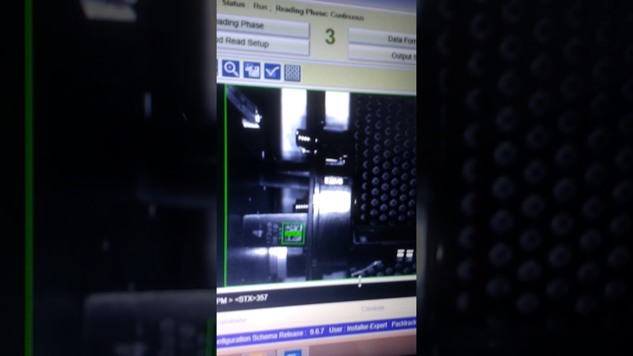 Lectura Datamatrix a 20 cm, Matrix 300N