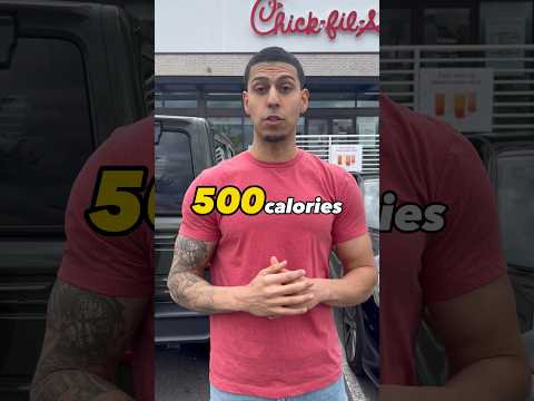 Chick-Fil-A Meal Under 500CALORIES!! 🐓🍽️ #diet