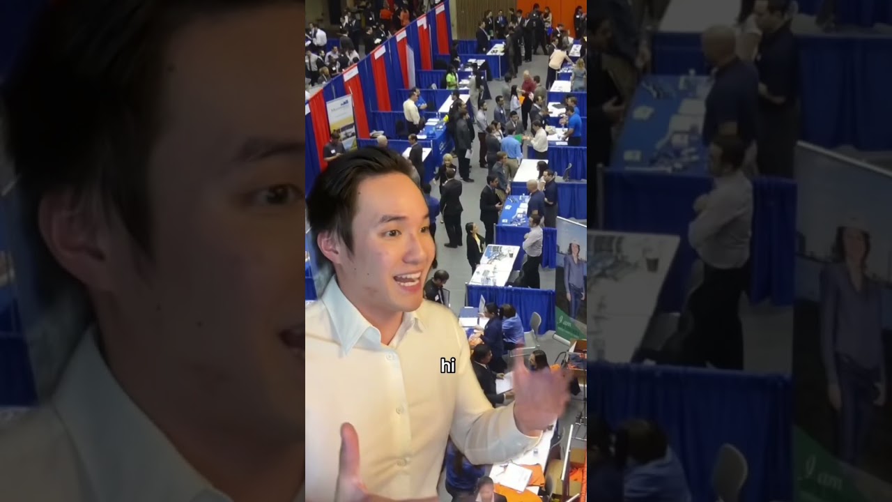 How to ask for internship at career fair