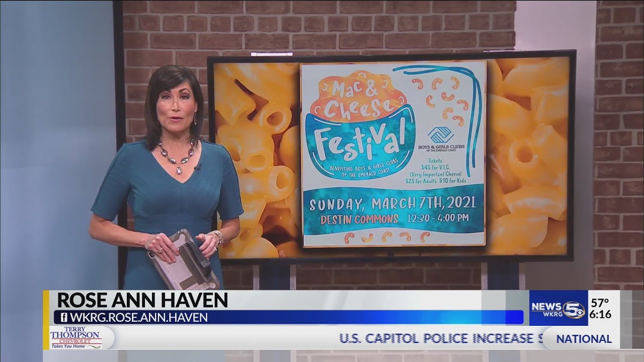 VIDEO: Destin Commons hosting Mac & Cheese fest for Boys & Girls Club