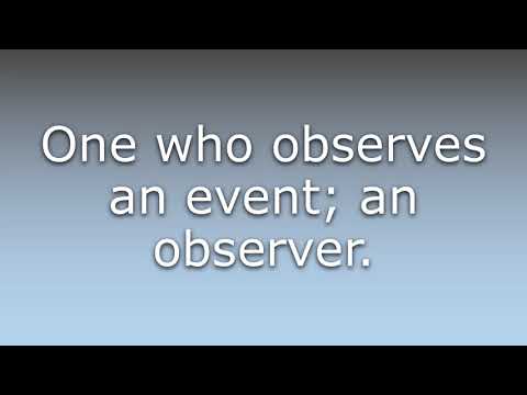 What does Spectator mean?