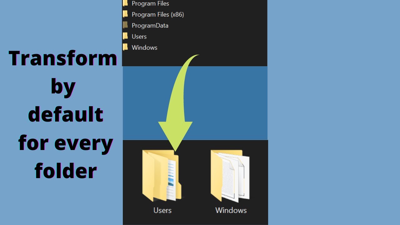 Change Default Icon View 😁 in Windows | Tech Solutions