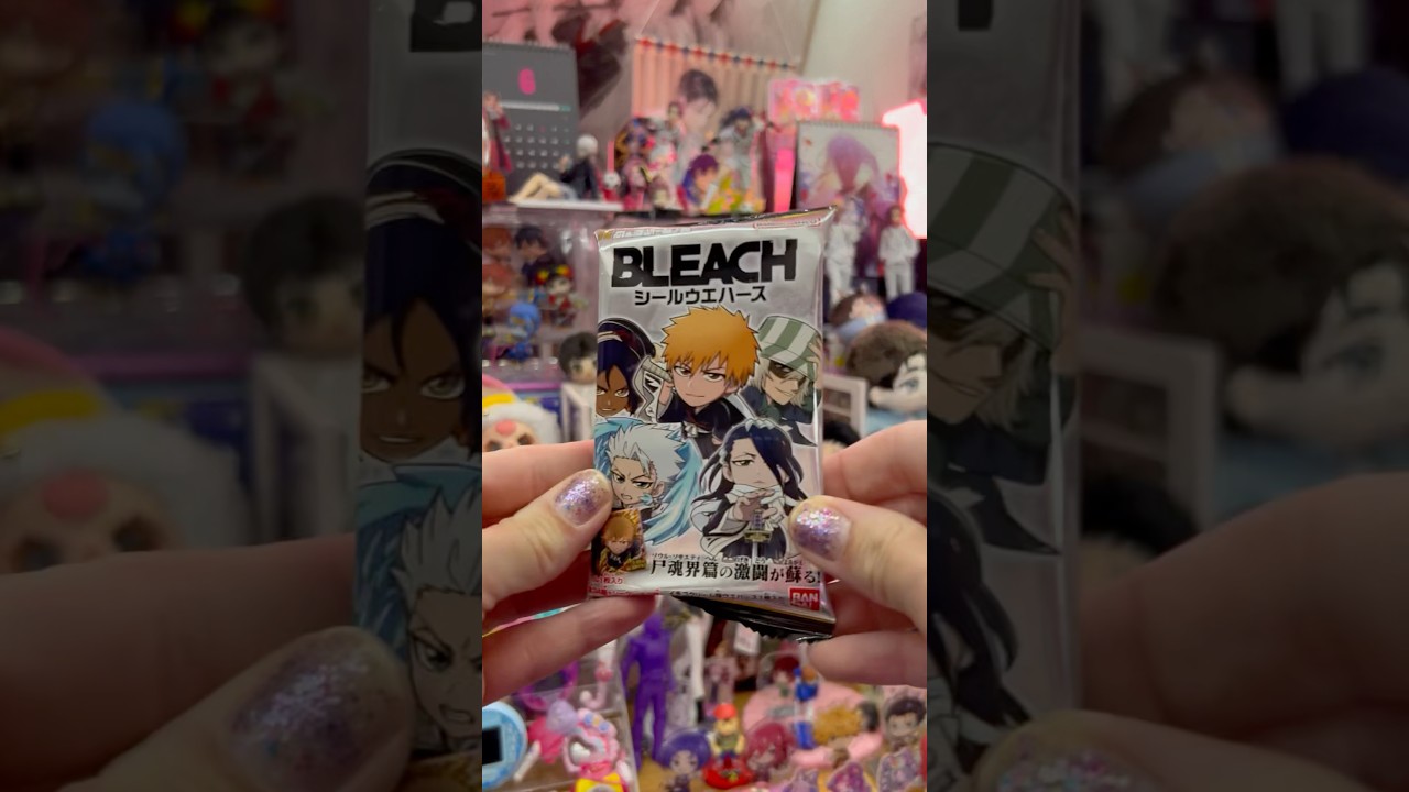 Found more BLEACH mystery sticker wafer blind bags 🥰