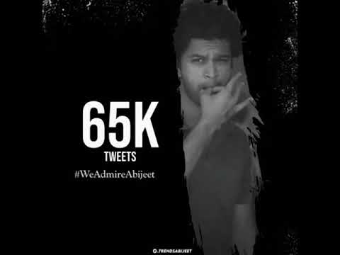Abijeet #WeAdmireAbijeet Twitter Trending Video|| Bigboss TeluguSeason4 Contestant Twitter Trending
