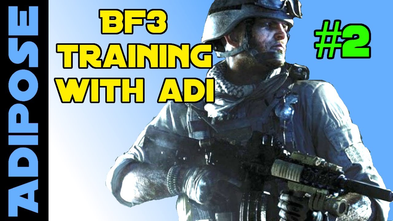 Battlefield 3 - Training with Adi - Medium-Long Range - G3A3
