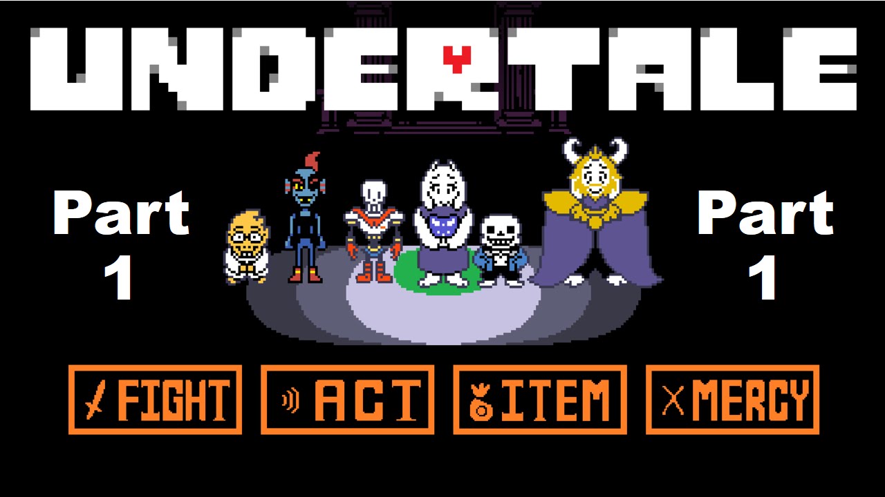 Undertale Walkthrough Part #1 - Meet Toriel