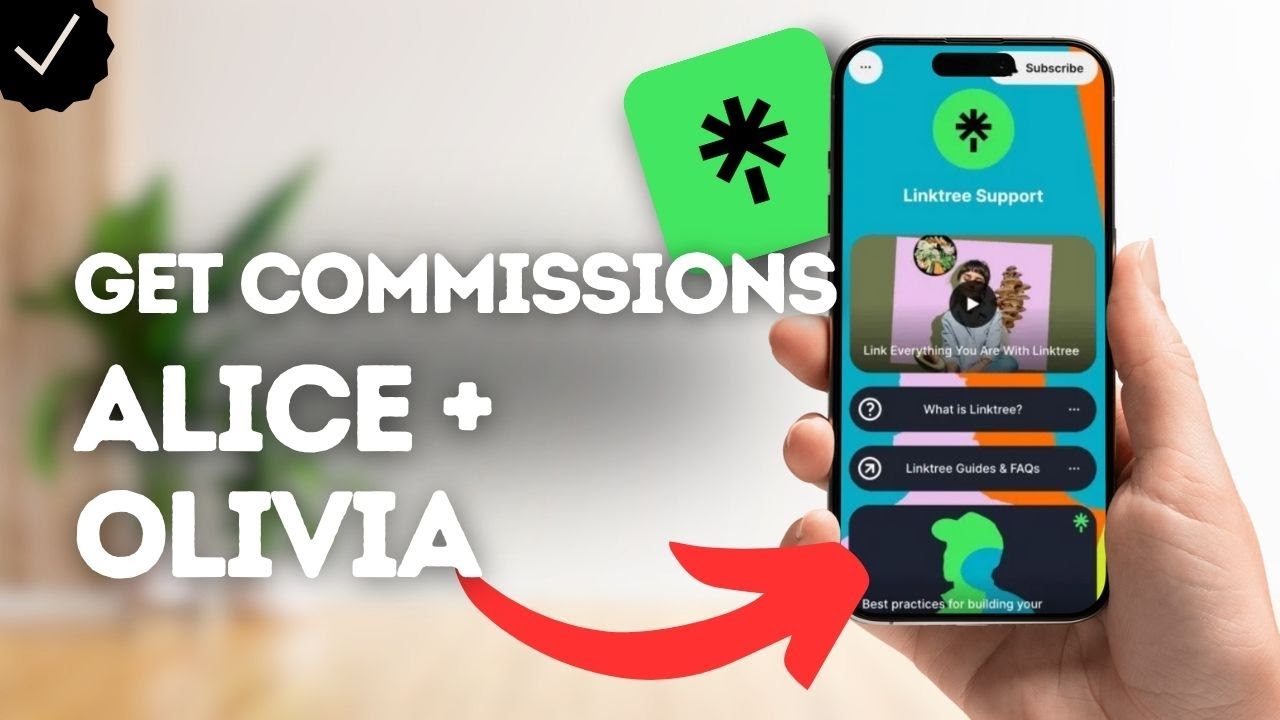 How To Get Commissions From Alice + Olivia In LinkTree?