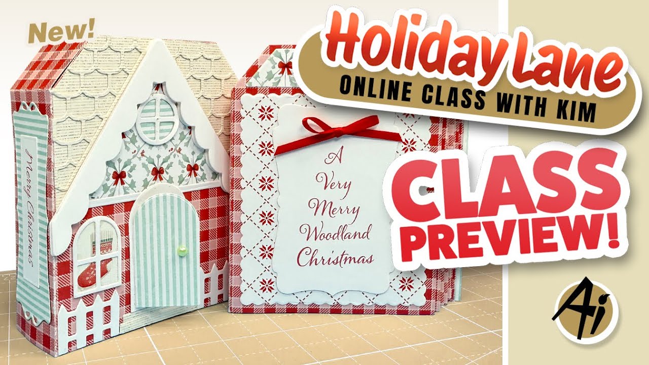 Ai Watercolor - Holiday Lane Preview