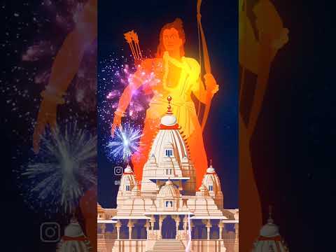 Jai Shree Ram!! #photoshop #motiongraphics #rammandirayodhya #rammandirgraphics #jaishreeram