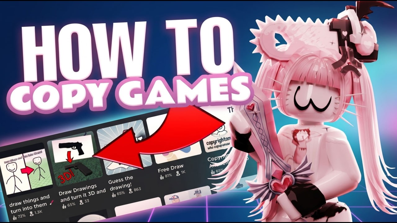 How To Copy Games In Roblox | Easy Roblox Studio Tutorial