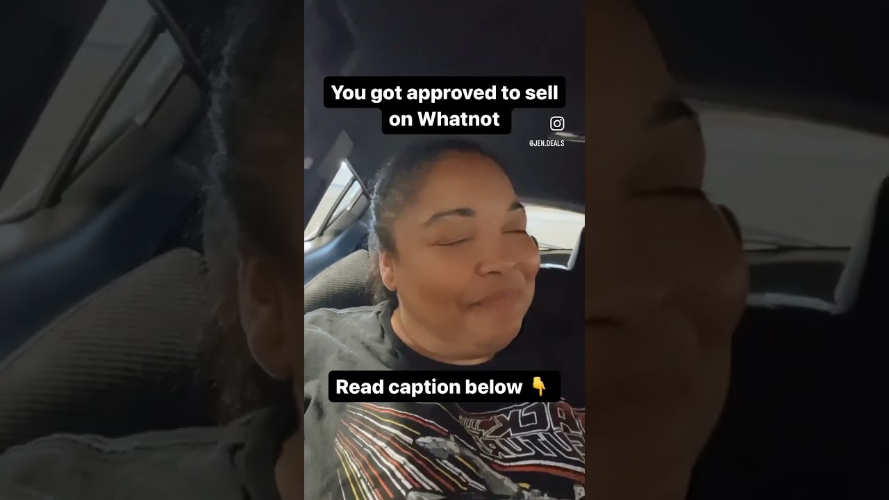 How to get approved to sell on #whatnot