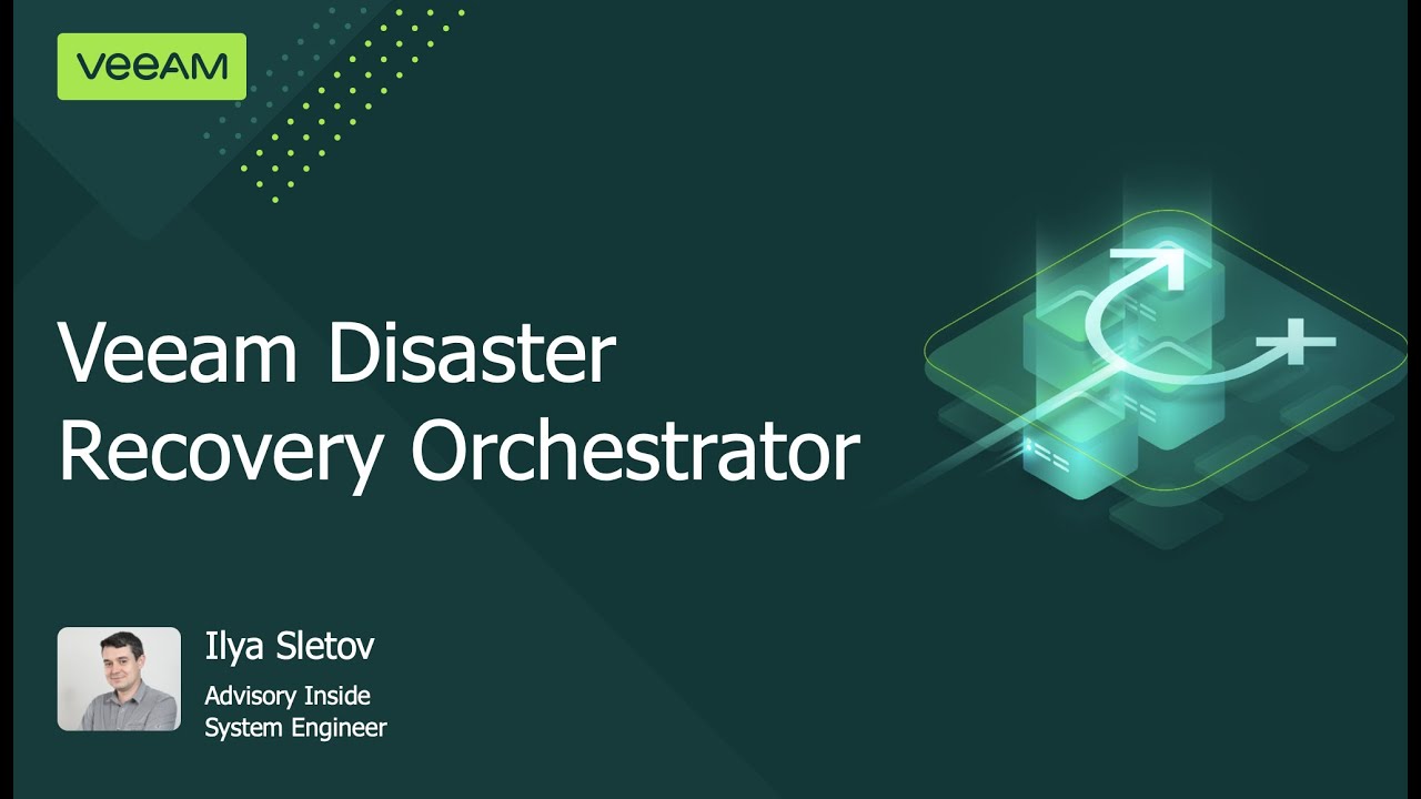 Veeam Disaster Recovery Orchestrator — Product Overview Veeam Disaster Recovery Orchestrator — Product Overview
