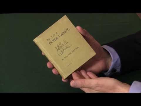 Beatrix Potter, The Tale of Peter Rabbit, first edition.