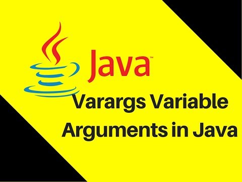 Learn 6 14 How to use Varargs Variable Arguments in Java Tutorial Lecture - Mind Luster