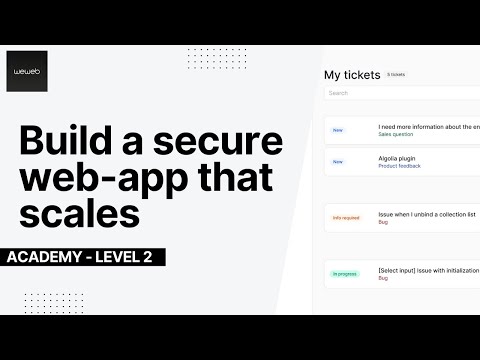 Creating a Secure and Scalable Web Ticketing App