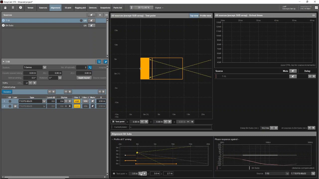 Array Calc Vid 4   Alignment