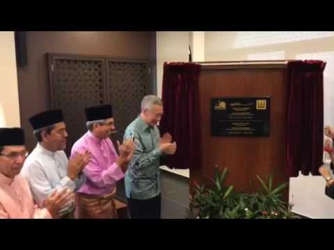 Opening of Yusof Ishak Mosque