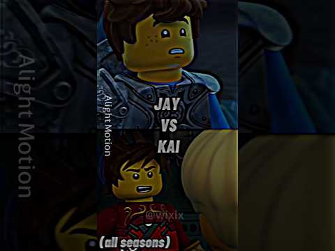 Jay 🆚 Kai (All seasons) #ninjago #shorts