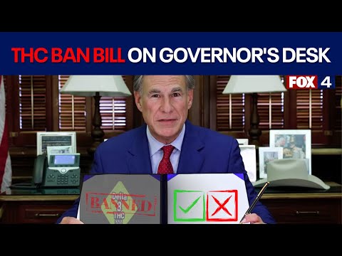 Governor Greg Abbott to sign or veto Texas THC ban bill