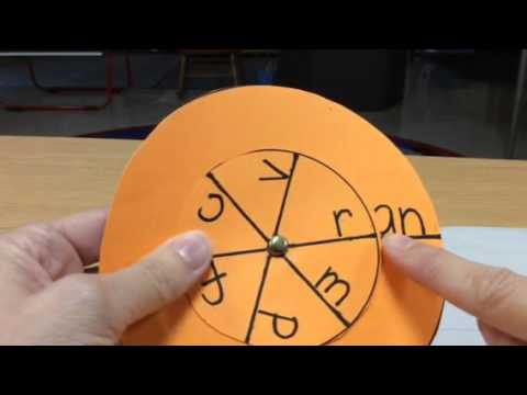 An word wheel directions.