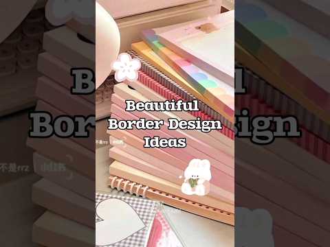 Beautiful Border Design Ideas!! ✏️???? #shorts #border #design