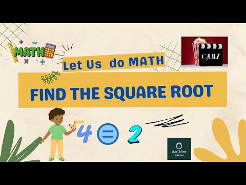Find Square Root of the Number Quiz | Math - find Square root Quiz