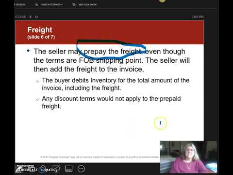 Chapter 5-Freight Terms