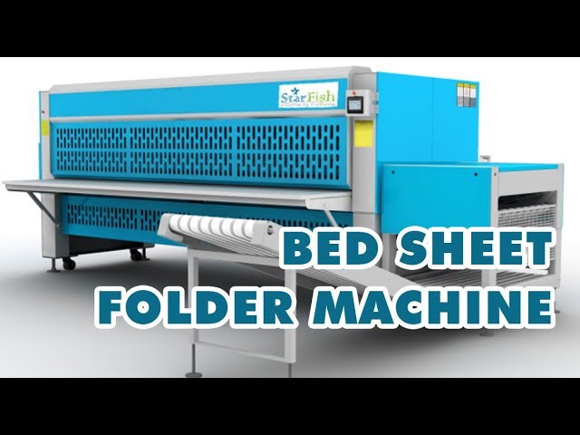 Flat Work Ironer and Folding Machine - Rear Return Flat Work Ironer ...