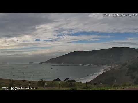 Avila Beach Overlook - High Tide 805 Webcams Recap - Big Swell - Dec 28
