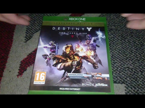 Nostalgamer Unboxing Destiny The Taken King Legendary Edition On Microsoft Xbox One UK PAL Version