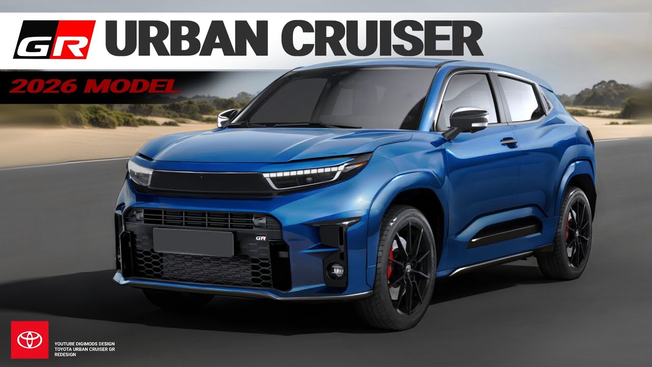 Toyota GR Urban Cruiser Electric Crossover Imagined With Sporty ...