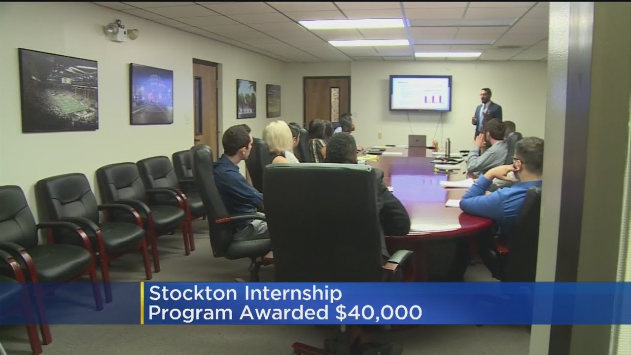 Stockton Internship Program Awarded $40,000