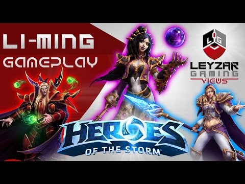 HotS Video: Li-Ming, Kael'thas, Jaina - Triple Mage Carnage (HotS PTR ...