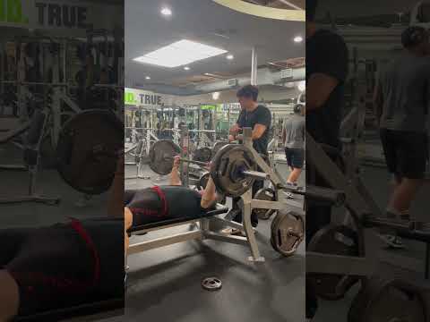 The 72 year old Coach then got 215 lbs for 1 rep!