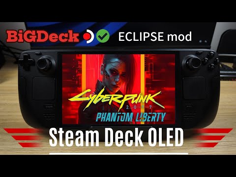 Cyberpunk 2077 Phantom Liberty on Steam Deck OLED | ECLIPSE mod Stress Test Benchmark