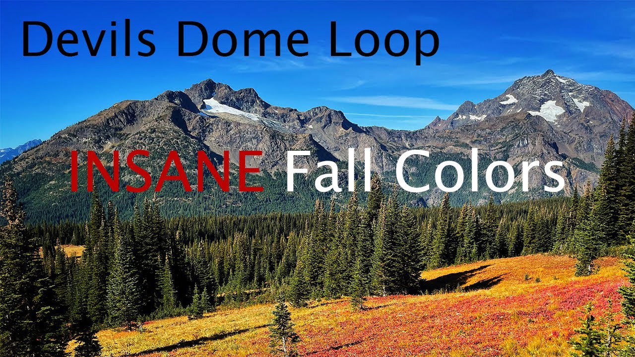 Devils Dome Loop and Insane Fall Colors