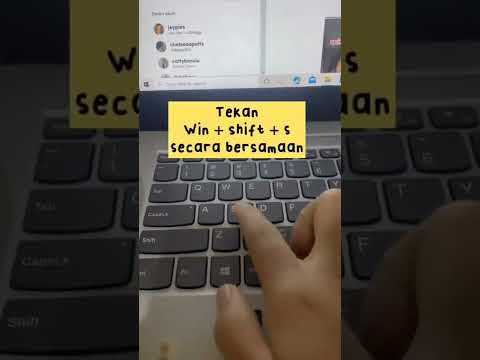 Cara Screenshot Di Laptop sebagian layar