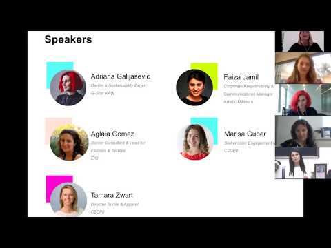 Fashion Positive G-Star RAW and Artistic Milliners Webinar